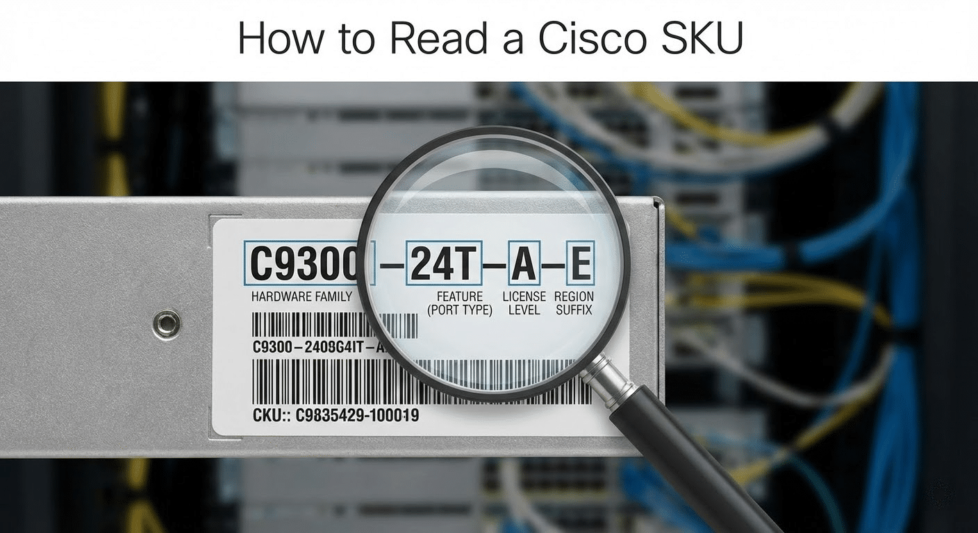 How to Read Cisco Product IDs: Switch Model Naming Guide