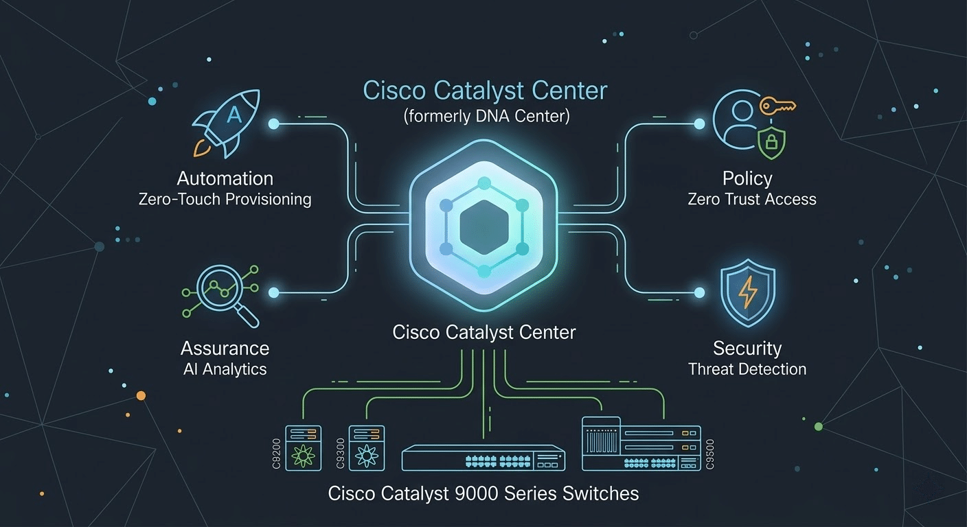 What is Cisco DNA Center? Features & Supported Switches List