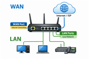 What Is a WAN Port? WAN vs LAN Port Differences Explained