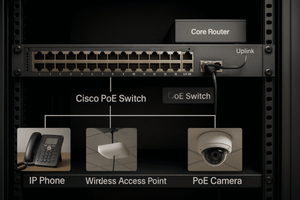 Cisco PoE+ vs UPoE vs UPoE+ Difference & Selection Guide