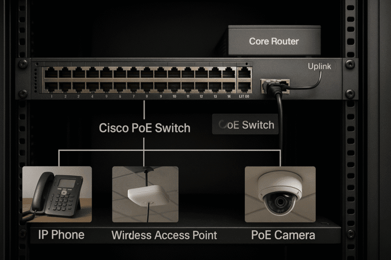 Cisco PoE+ vs UPoE vs UPoE+ Difference & Selection Guide