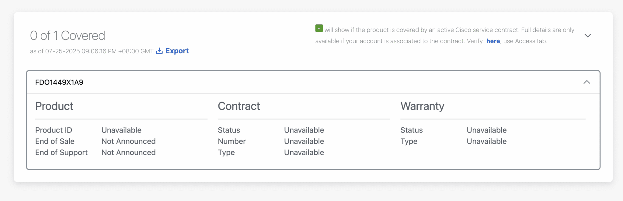 Cisco Serial Number Lookup | How to Fix sncheck Unavailable