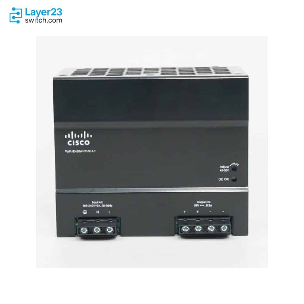 PWR-IE480W-PCAC-L Price - Cisco Industrial 480W AC DIN-Rail PoE Power ...