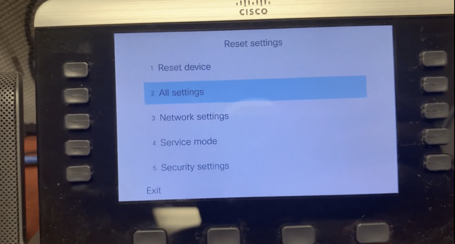 How to Factory Reset Cisco 8841 IP Phone Setup Guide | 2025