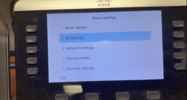 How to Factory Reset Cisco 8841 IP Phone Setup Guide | 2025