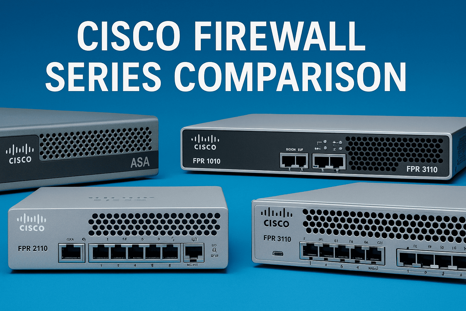 Cisco Firewall Comparison 2026: ASA Firepower 1000/2100/3100