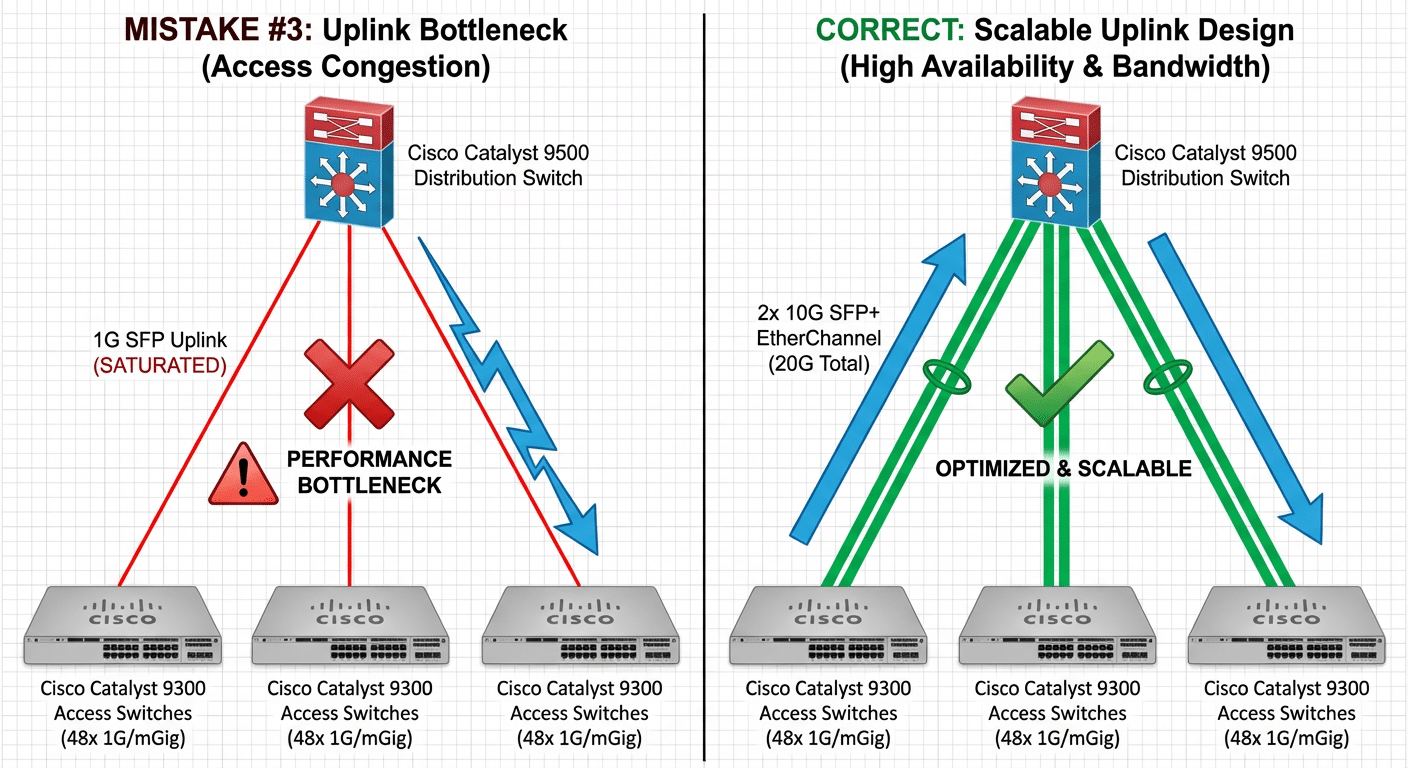 5 Common Mistakes in Cisco Campus Network Upgrades