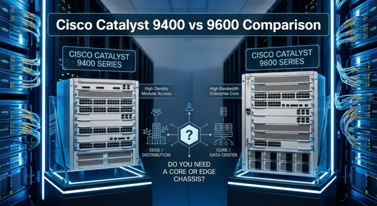Cisco 9400 vs 9600 Comparison: Which Modular Chassis Do You Need?