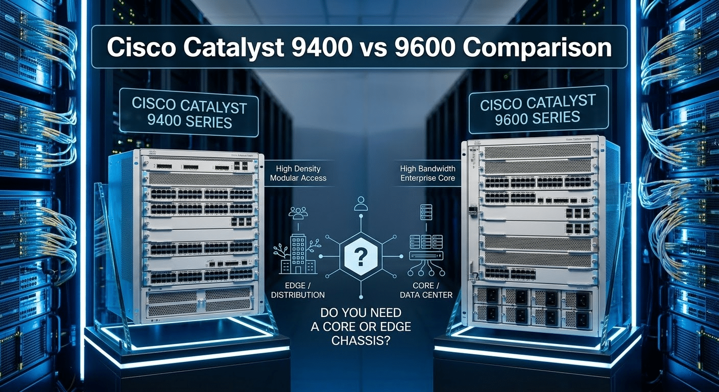 Cisco 9400 vs 9600 Comparison: Which Modular Chassis Do You Need?