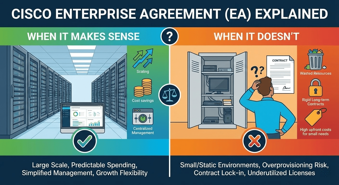 Cisco Enterprise Agreement (EA) Explained: Is It Worth It?