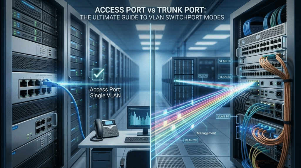 Access Port vs Trunk Port: The Ultimate Guide to VLAN Modes