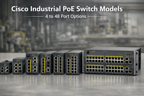 Cisco Industrial PoE Switch Guide: 8, 16, 24 to 48 Ports
