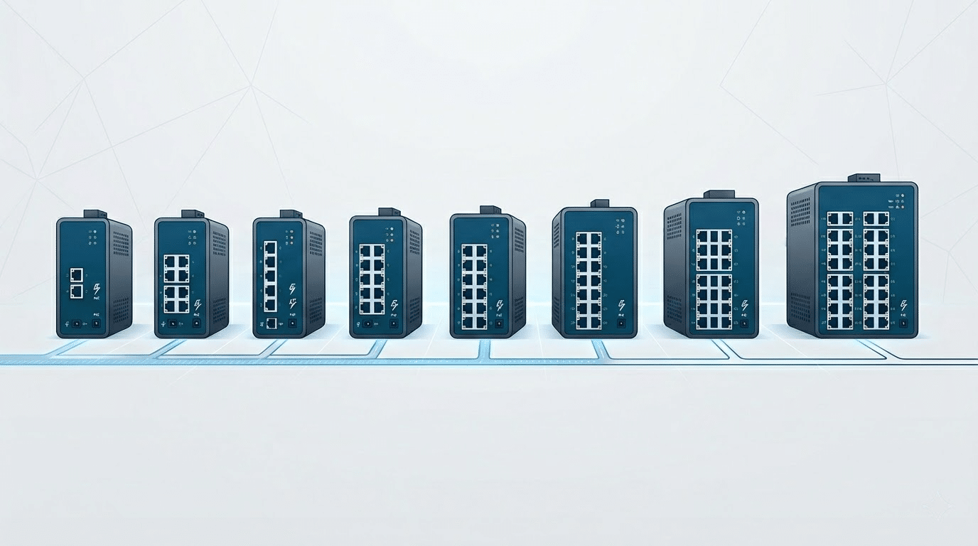 Cisco Industrial PoE Switch Guide: 8, 16, 24 to 48 Ports