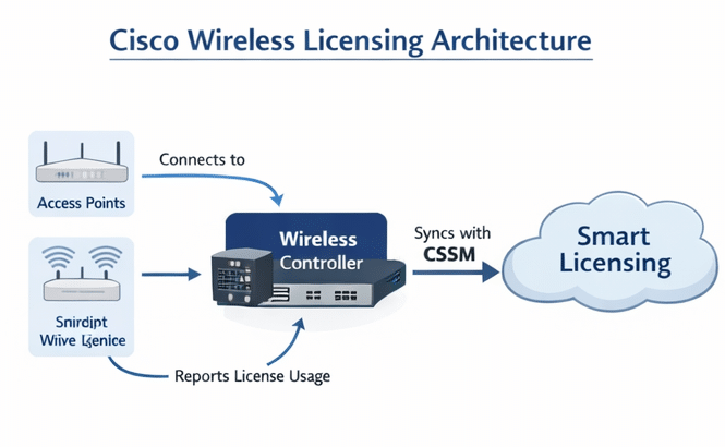 Cisco Wireless License Explained: DNA, APs & CSSM