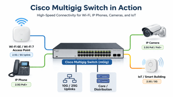 What Is a Cisco Multigigabit Switch? Enterprise Upgrade Guide
