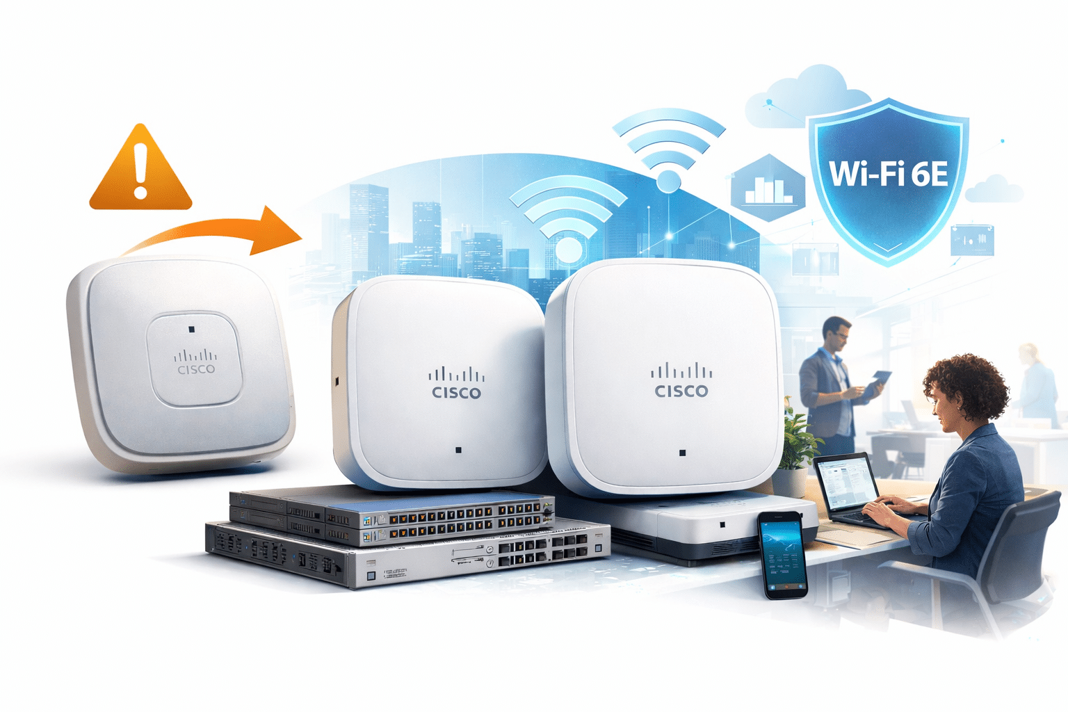 Cisco Wi-Fi 6 AP EOL Guide: Upgrade to 6E or Wi-Fi 7